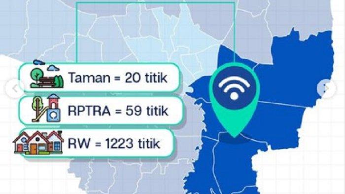 Ratusan Wifi Gratis Tersebar di Taman Jakarta, Begini Cek Keberadaannya ...