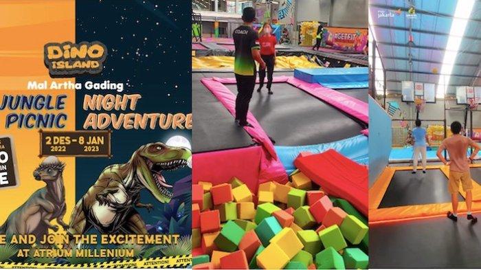 Wisata Jakarta di Mal Artha Gading Ada Keluarga Dinosaurus hingga ...