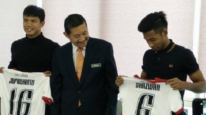 Jupe dan Syazwan Andik Resmi Diperkenalkan Kuala Lumpur FA ...