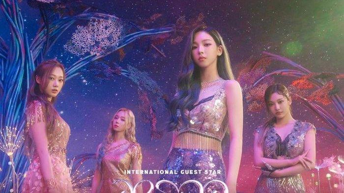 Grup K-Pop Aespa Beraksi di Babak Spektakuler Show Top 8 Indonesian Idol Special Season Malam ...