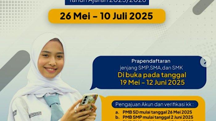 Jadwal Pendaftaran SPMB 2025 DKI Jakarta, Mulai dari Prapendaftaran - Wartakotalive.com