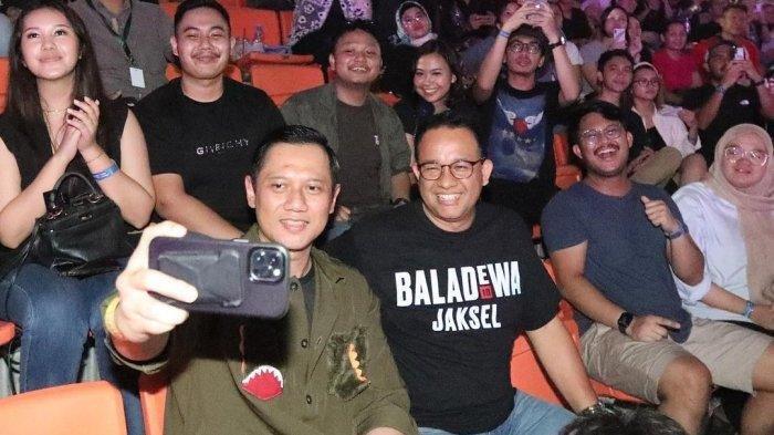 AHY Temani Anies Baswedan Nonton Konser Dewa 19 di JIS, Sinyal Bakal Digandeng jadi Cawapres ...