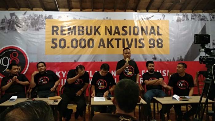 Aktivis 98 Siap Jadi Kekuatan Politik di Indonesia - Wartakotalive.com