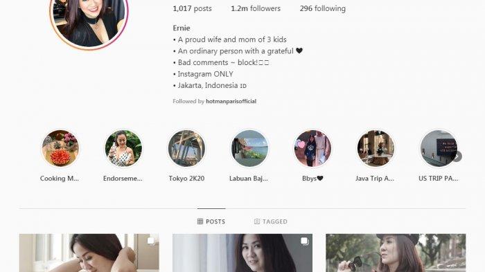 Blak-blakan Tante Ernie Soal Suami dan Hotman Paris, Kabar Gembira, Akunnya Sudah Terverifikasi ...