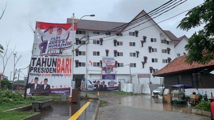 Diturunkan Bawaslu, Baliho Anies-Cak Imin Dipasang Lagi di Kampung Susun Akuarium, Warga: Hak ...