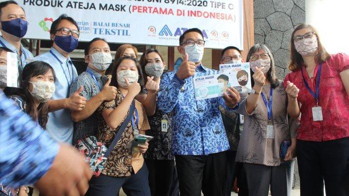 Ateja Mask Produksi Masker Pertama Tipe C Berstandar SNI hingga Lakukan ...
