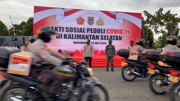 Ratusan Babinsa Dan Babinkamtibmas Bantu Warga Terdampak Pandemi Covid