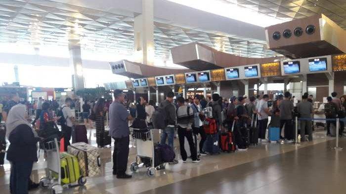 Bandara Soetta Mulai Ramai Kembali Sejak Harga Tiket Pesawat Turun - Wartakotalive.com