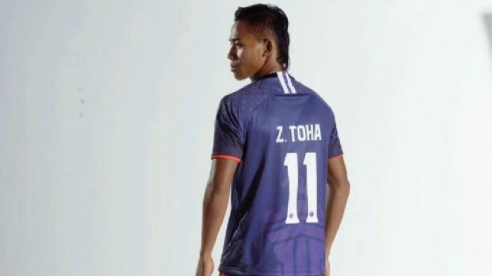 Ini Maksud Muhammad Toha Pakai Nama Z Toha di Punggung Jerseynya ...