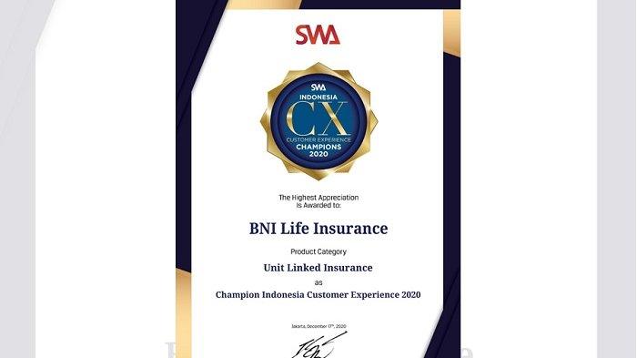 BNI Life Dinobatkan Sebagai Pengelola Produk Unit Link Terbaik ...