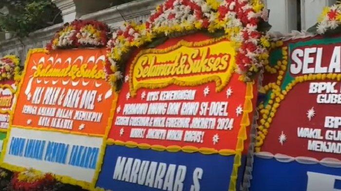 Ini Yang Maruarar Bilang Tau ada Karangan Bunga dari Maruarar S di Markas Pemenangan Pramono ...