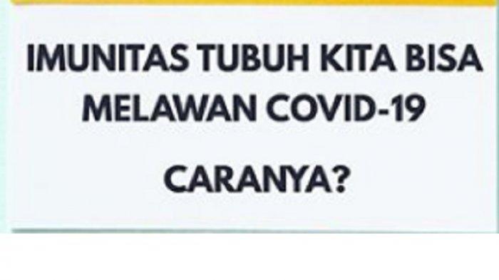 Begini Cara Meningkatkan Imunitas Tubuh Agar Bisa Melawan Virus Corona ...