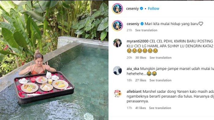 Cesen eks JKT48 Hapus Semua Foto Mashel Widianto di Instagramnya ...