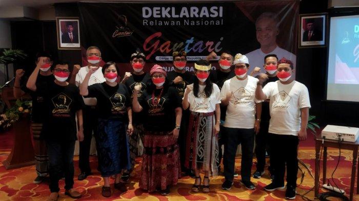 Deklarasi Relawan Gantari, Dukung Ganjar Maju Pilpres 2024 - Wartakotalive.com