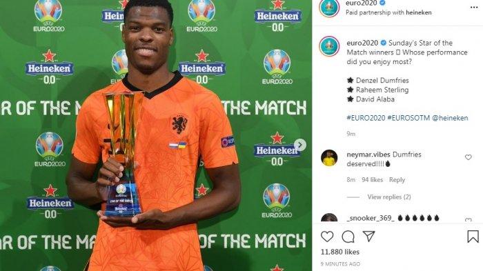 Bek Timnas Belanda Denzel Dumfries Dukung dan Doakan Timnas Indonesia ...