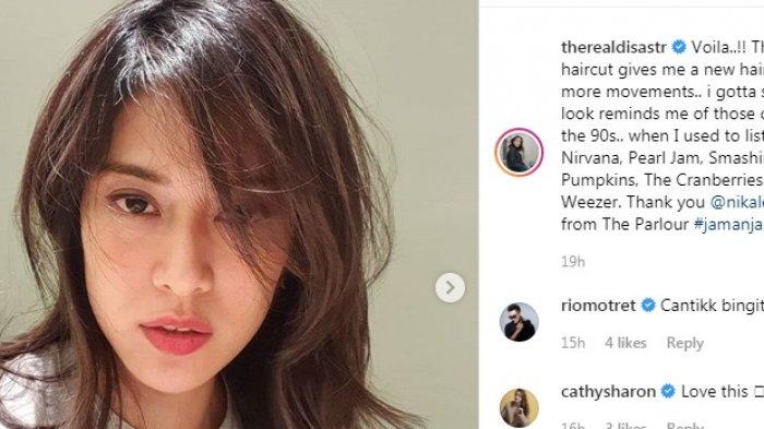 Gaya Rambut Terbaru Dian Sastro Buat Nostalgia ke Era 90an, Kece Baday ...