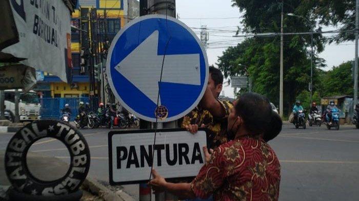 Dishub Kota Bekasi Pasang Rambu Petunjuk Jalan di 31 Titik Hadapi Arus ...