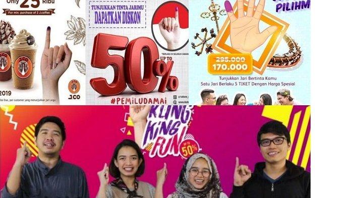 Promo dan Diskon Pemilu 2019 Mulai Makanan Hingga Tempat Wisata ...