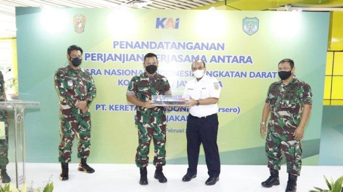 Tingkatkan Keamanan Aset Dan Operasional KA, PT KAI Daop 1 Jakarta Gandeng Kodam Jaya ...