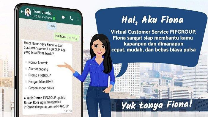 Perkuat Layanan Pelanggan, FIFGROUP Luncurkan Fiona Sebagai Channel Digital Baru - Wartakotalive.com