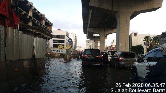 UPDATE, Inilah Lokasi di Kelapa Gading yang Masih Tergenang Banjir ...