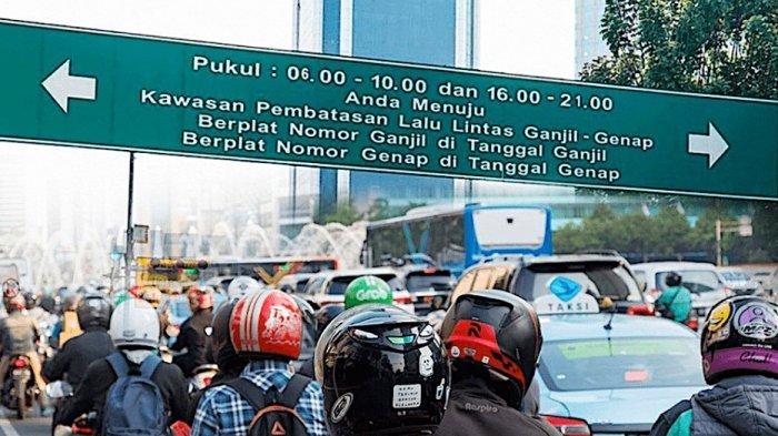 25 Titik Ganjil Genap Jakarta Senin 2 Juni Berlaku Pelat Genap ...
