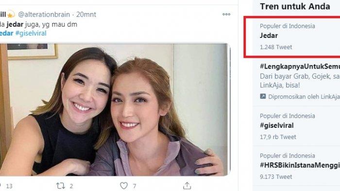Trending Video Syur Mirip Jedar alias Jessica Iskandar Sodok Trending Gisel, Begini Komentar ...