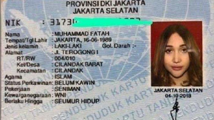 Identitas Asli KTP Lucinta Luna Tetap Laki-Laki dan Bernama Muhammad ...