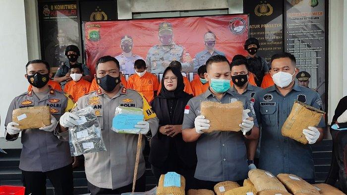 Polres Tangsel Amankan Narkotika Jenis Sabu Senilai Rp 2,6 Miliar dari Lima Pengedar ...