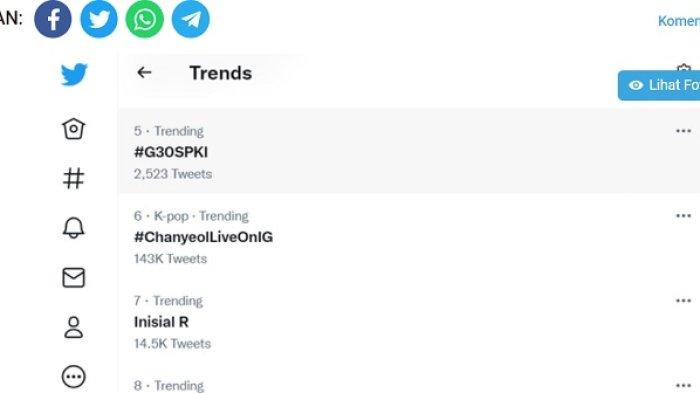 Inisial ‘R’ Trending di Twitter, Warganet Sebut Nama-nama Yang ...