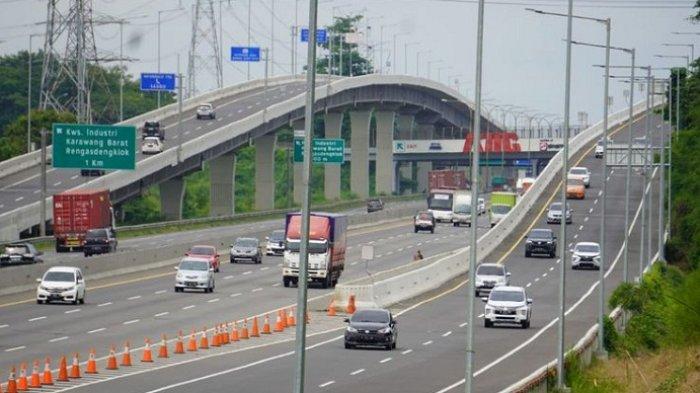 ENAM Penyempitan Jalur di Tol Japek dan Jakarta-Merak Ini Berpotensi Macet Saat Arus Mudik ...
