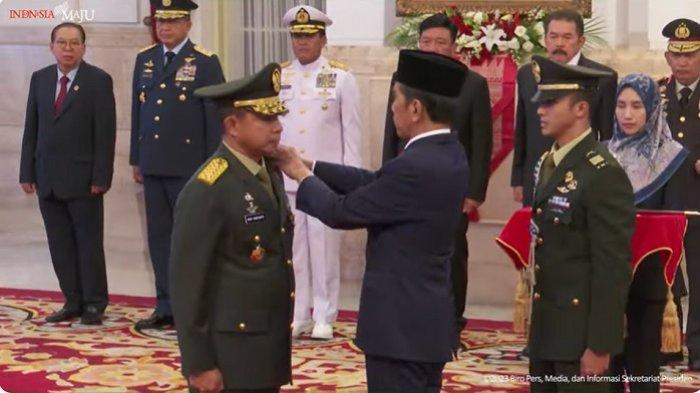 Jenderal Agus Subiyanto Resmi Dilantik Jadi Panglima TNI - Wartakotalive.com