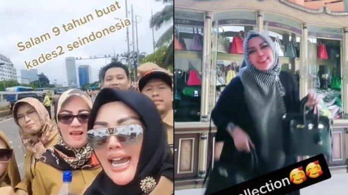 Viral Pakai Barang Branded saat Demo, Kades Gunung Menyan Ternyata ...