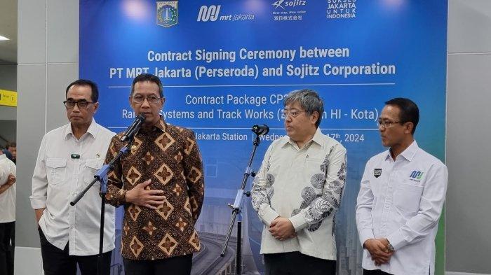 Dukung Operasional MRT Jakarta Bundaran HI-Kota, Nilai Proyek CP205 Tembus Rp 4,2 triliun ...