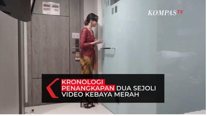 Beginilah Kronologi Penangkapan Pemeran Video Kebaya Merah - Wartakotalive.com