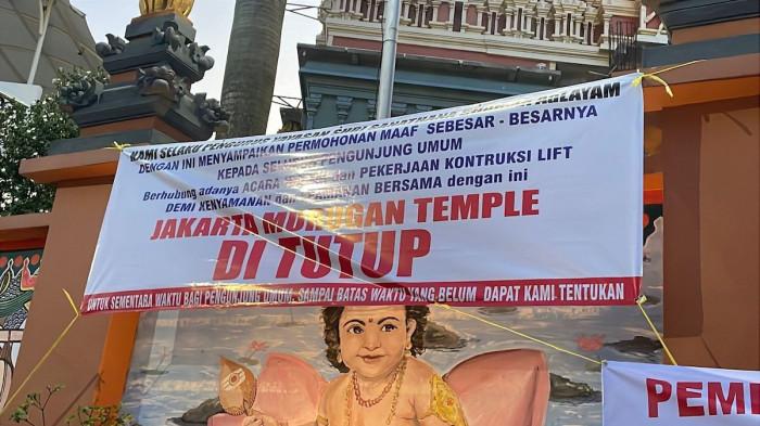 Etnis India Senang Ada Jakarta Murugan Temple, Kuil Tertinggi di Asia ...