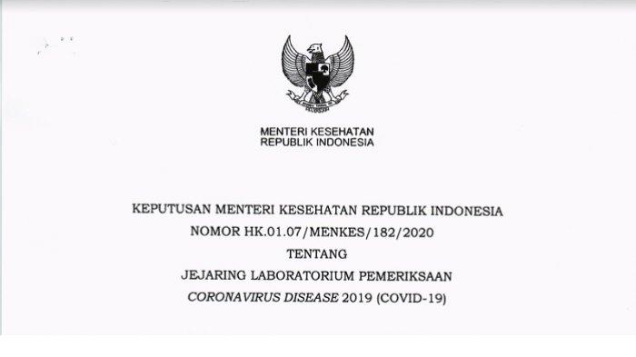 Tes Kesehatan Virus Corona, Labkesda DKI Jakarta Kantongi Izin SK ...