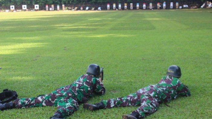 Prajurit Yonif 2 Marinir Gelar Latihan Menembak Senapan - Wartakotalive.com