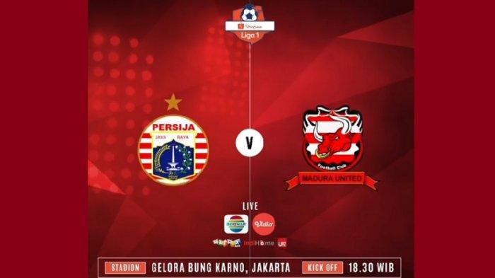 Live Streaming Persija Jakarta Vs Madura United, Macan Kemayoran Wajib Menang Kalau Mau Aman ...