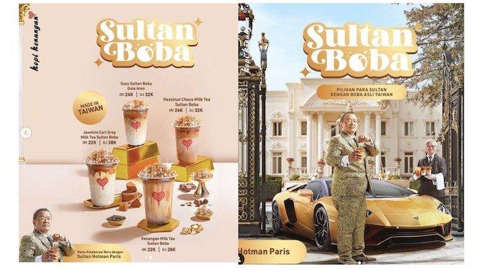 Kopi Kenangan Kenalkan Menu Baru Sultan Boba Hotman Paris dengan ...