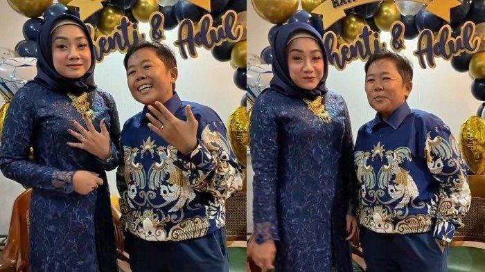 Pelawak Adul Menikahi Wenti Ery Fitriani dan Lepas Duda, Beri Maskawin ...