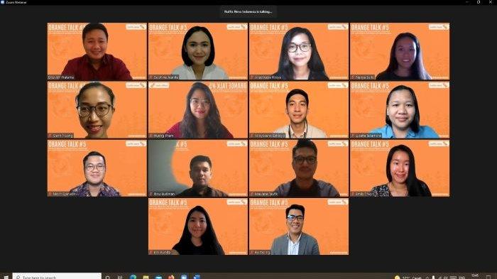 Nuffic Neso Orange Talk 5, Wamen Pertanian Yakinkan Dukung Milenial ...