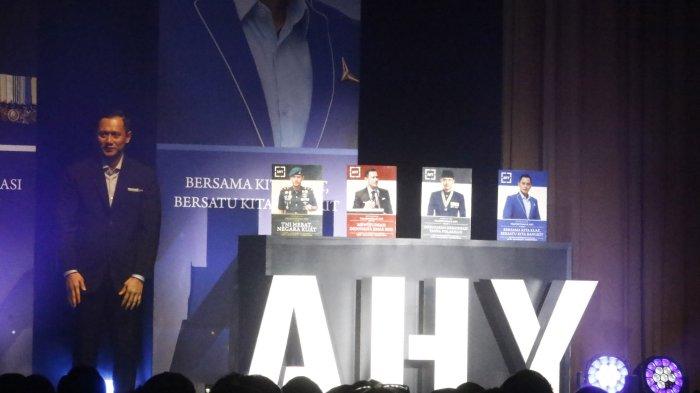 Peluncuran Buku Tetralogi Transformasi AHY, Pemikiran Hingga Gagasan saat Jadi TNI Hingga ...