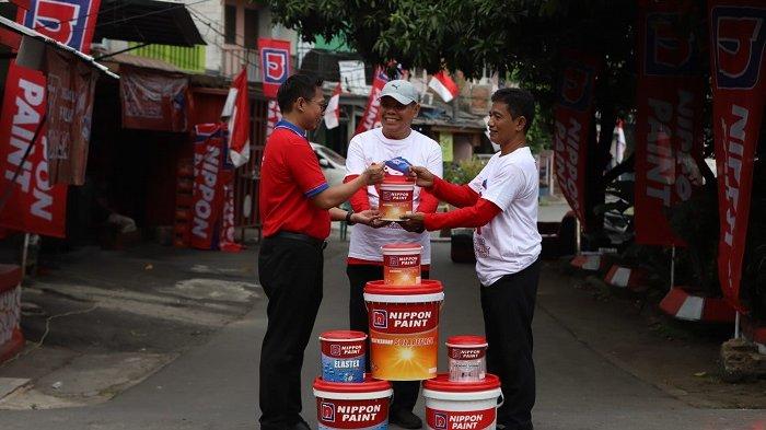 Nippon Paint Raih Rekor MURI untuk Pengecetan 18.189 Gapura Merah Putih ...