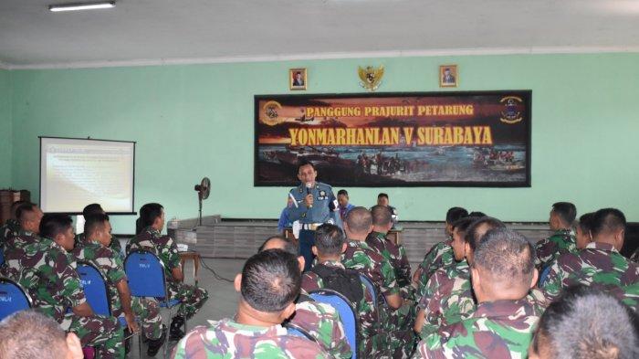 Prajurit Yonmarhanlan V Terima Penyuluhan Hukum Dari Pomal Lantamal V ...