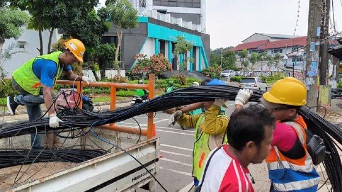 Pemkot Tangsel Khawatir Kabel Semrawut Bikin Celaka, Inisiatif Rapikan ...