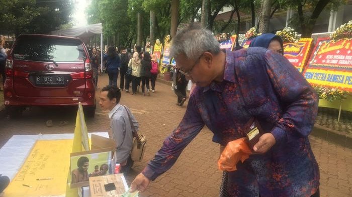 Jumlah Donasi yang Dikumpulkan PMII UI untuk Papua - Wartakotalive.com