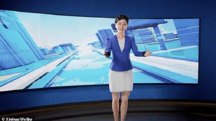 WOW, Kantor Berita China Xinhua Sukses Kloning Reporter Cewek, Jadi ...