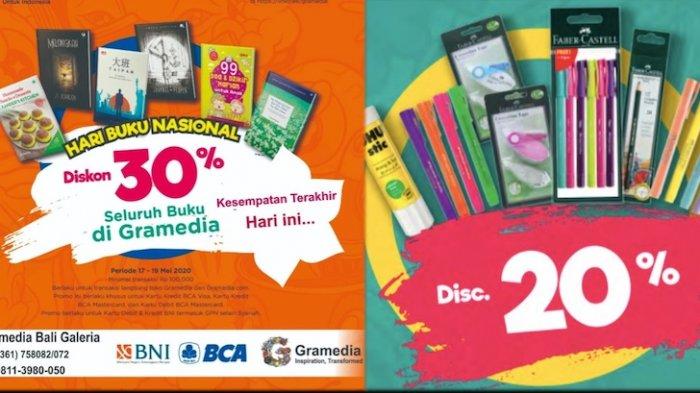 Hari Ini Terakhir Diskon 30 Persen di Toko Buku Gramedia Seluruh ...