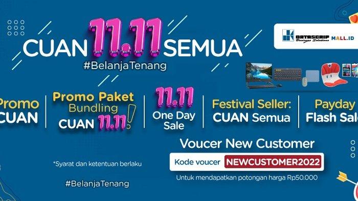 DatascripMall.ID Hadirkan Diskon 90 Persen dan Voucher Belanja di Bulan November - Wartakotalive.com